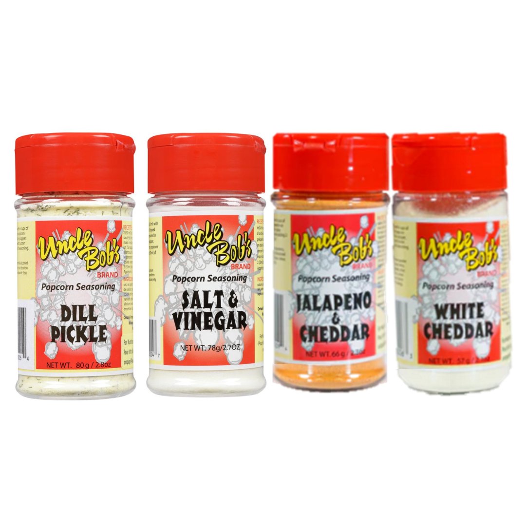 Ultimate Popcorn Flavour Bundle - Uncle Bob's Popcorn – Uncle Bob's Popcorn