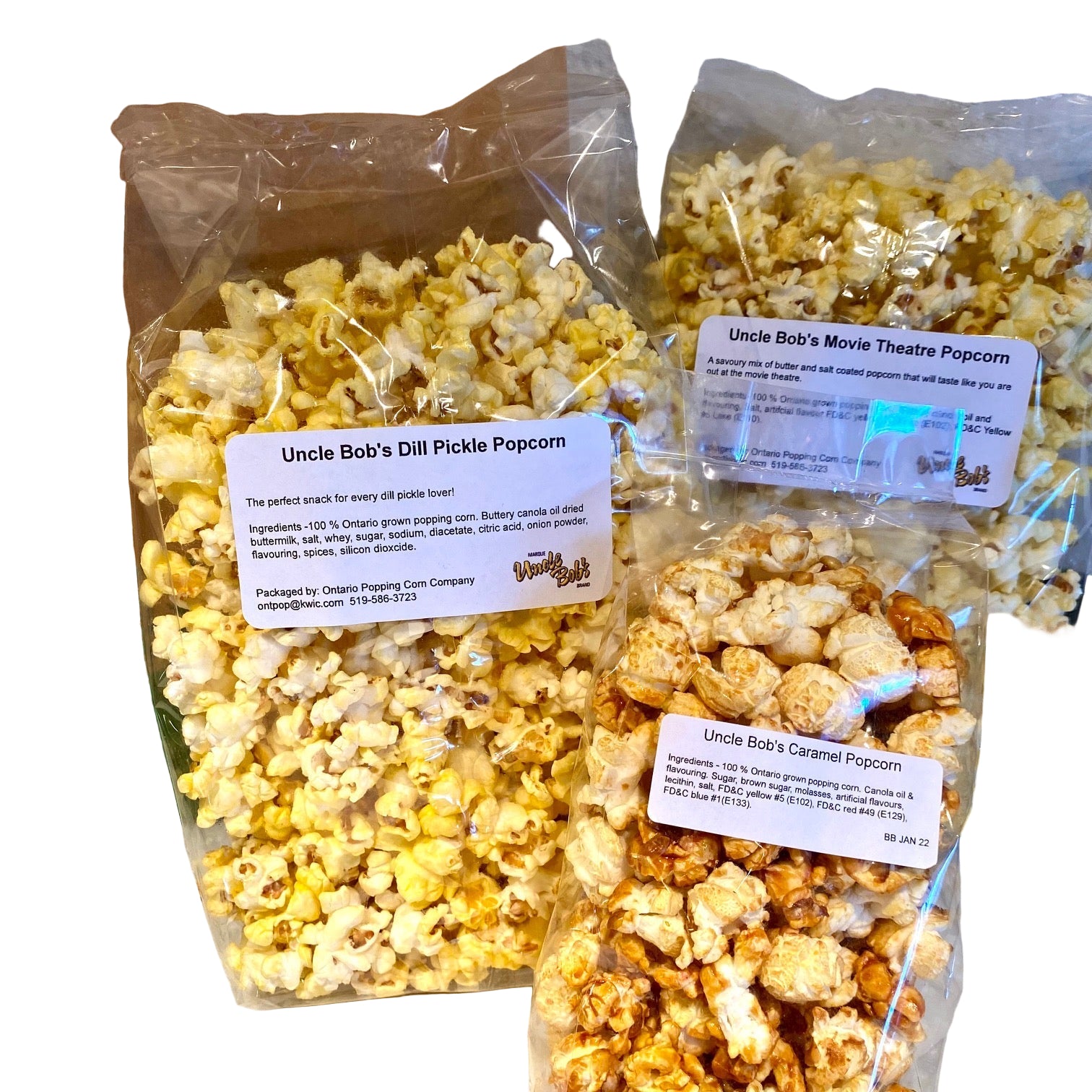 Uncle Bob's Classic Popcorn Treat Bag – Uncle Bob's Popcorn