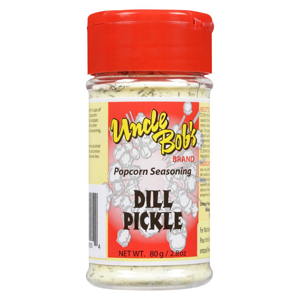 Uncle Bob's Dill Pickle Popcorn Seasoning – Uncle Bob's Popcorn