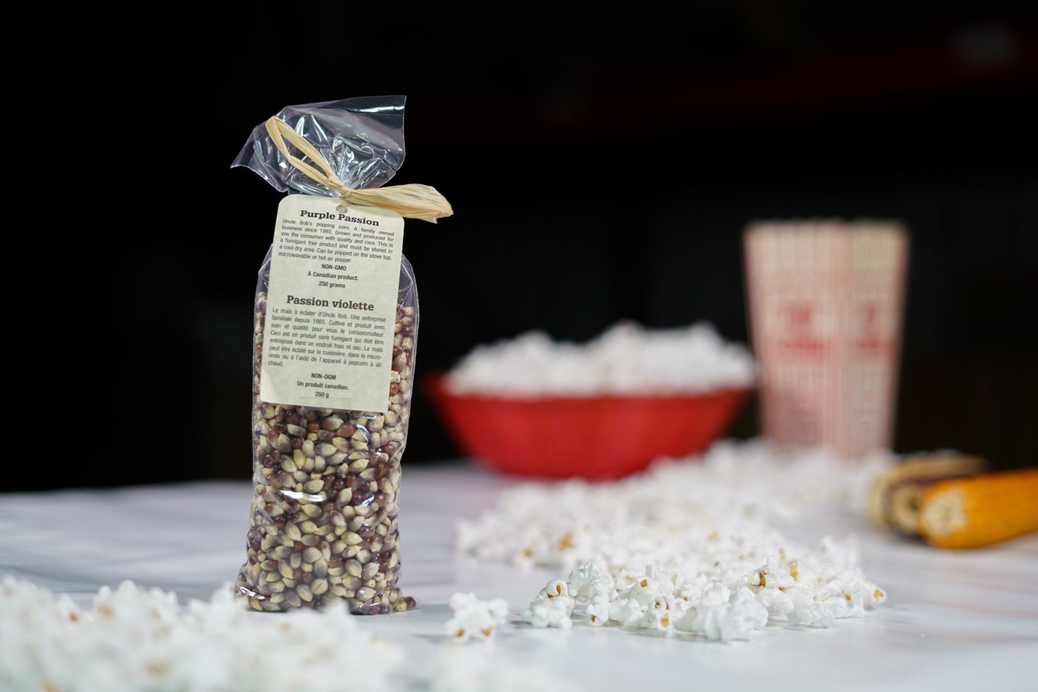 Uncle Bob's Purple Passion Popcorn Kernels – Uncle Bob's Popcorn