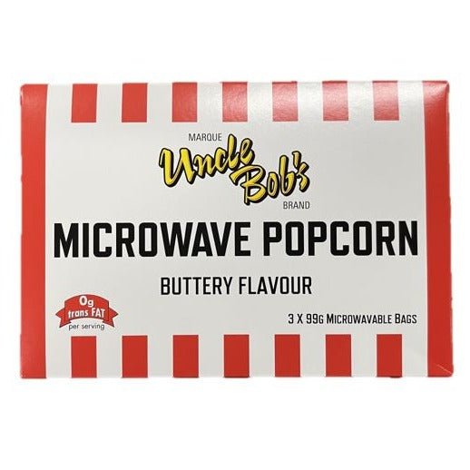 Uncle Bob's Microwave Popcorn - 3 Pack – Uncle Bob's Popcorn